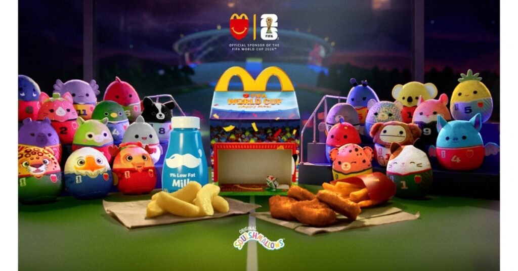 FIFA World Cup 26 Meal at McDonald's: Collectible Cups, Squishmallows ...